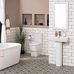 Design House 545111-WHT Wyndham Med Cab, 16-inch, Single Door