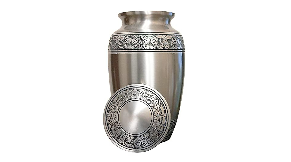 Custom Pewter Funeral Urn with Personalization | Durable & Elegant