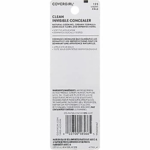 COVERGIRL Clean Invisible Lightweight Concealer Light.32 oz (packaging may vary)
