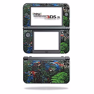 MightySkins Skin Compatible with Nintendo New 3DS XL (2015) - Macaws in Flight | Protective, Durable, and Unique Vinyl Decal wrap Cover | Easy to Apply, Remove, and Change Styles | Made in The USA