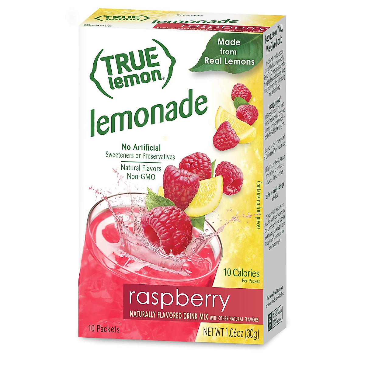 True Lemon Assorted Beverage & Lemonade Drink Mixes 10 Ct 1.06oz(Pack of 5)