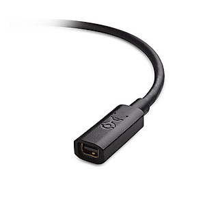 Cable Matters Mini DisplayPort Extension Cable (Mini DP Extension Cable) in Black - 6 Feet
