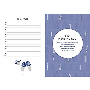 My Book Journal: A 100-Book Reading Diary for Bibliophiles