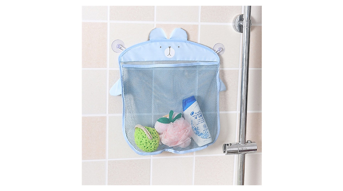 Bath Toy Organizer - Large Mesh Net for Drying and Storage