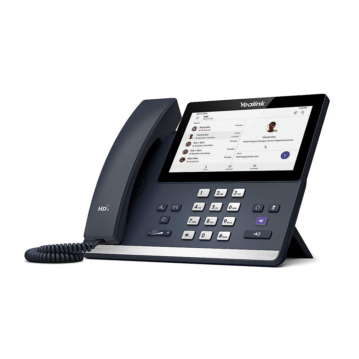 YEALINK MP56 TEAMS EDITION IP PHONE- 7" MULTI-TOUCH SCREEN - ANDROID 9 OS - POE (MP56-TEAMS) NEW OPEN BOX