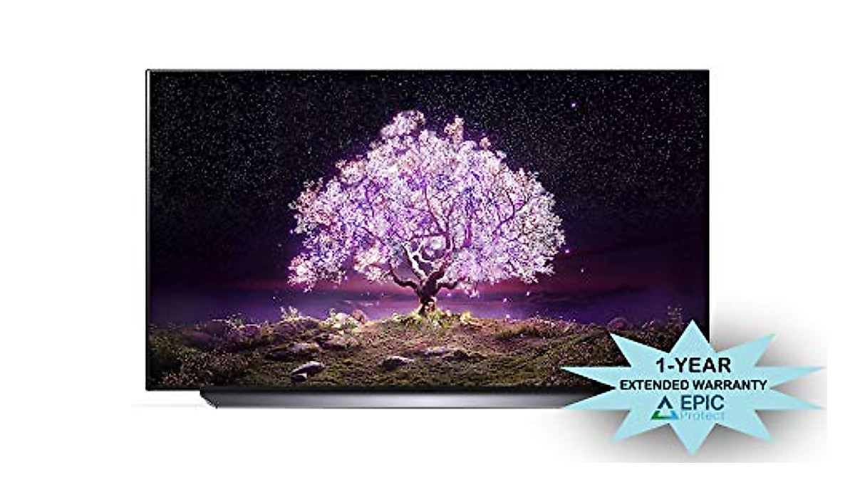 LG 65" C1 OLED 4K Smart TV - Epic Protect & Game Ready