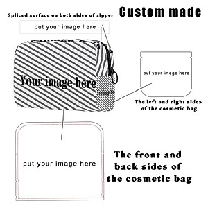 TBOUOBT Cosmetic Travel Bags, Makeup Case, Makeup Bag for Toiletries, Animal Oil Painting Atlantic Puffins