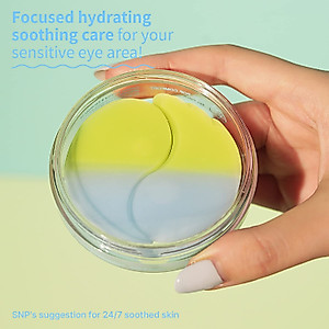 SNP Dual Pop Under Eye Patches Mask, Eye Masks and Treatment for Puffy Eyes, Improve Firmness and Skin Complexion 30 Pcs for Men and Women (Moisture Comfort)