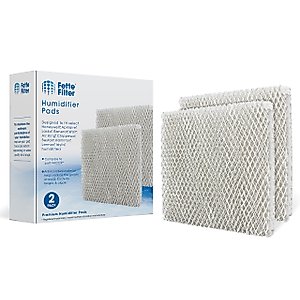 Fette Filter 2 Pack Whole House Humidifier Replacement Pads Compatible with Honeywell HC22P Also Compatible with Aprilaire Water Panel 10 Models 110 220 500 550 558 Humidifier