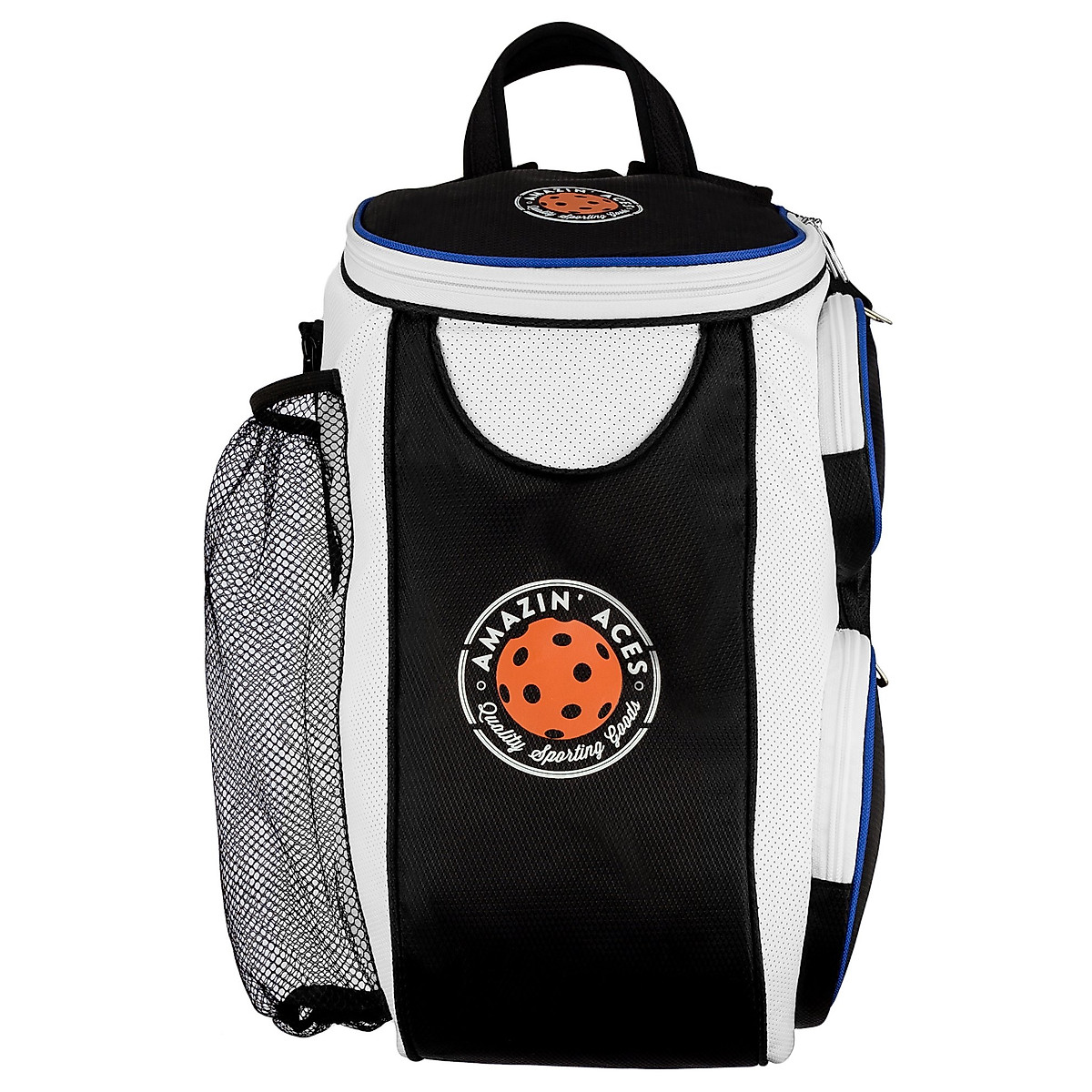 Amazin' Aces Premium Pickleball Backpack | Bag Features Pickleball Holder/Sleeve | Pack Fits Multiple Paddles | Convenient Pockets For Phone, Keys, & Wallet | Padded Back & Straps For Added Comfort
