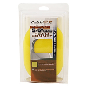 AutoSpa 40409AS Foam 5-6" Polishing Bonnet