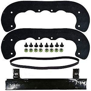 MDAIRC for Toro 99-9313 KIT Power Clear 21" Replacement Paddles (2 pcs) 99-9313, Scraper Bar (1 pcs) 133-5585 and Belt (1 Set) 108-4921 for CCR2000 CCR2450 CCR3000 CCR3650