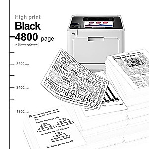 VIT 2 Pack TN433 TN-433 TN433BK TN-433BK Black High Yield Toner Compatible Toner Cartridge Replacement for Brother MFC-L8610CDW L8690CDW L8900CDW L970CDWT L9570CDW DCP-L8410CDW Printer