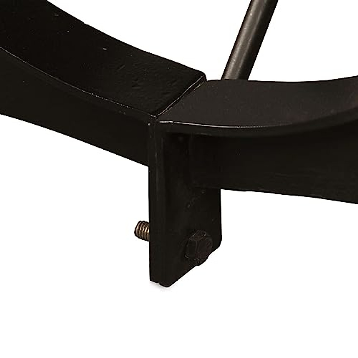 GOLINPEILO Wooden Dining Table with Steel Legs, Industrial-Style Kitchen Table Solid Reclaimed Wood 70.9" x 35.4" x 30.3" -AA