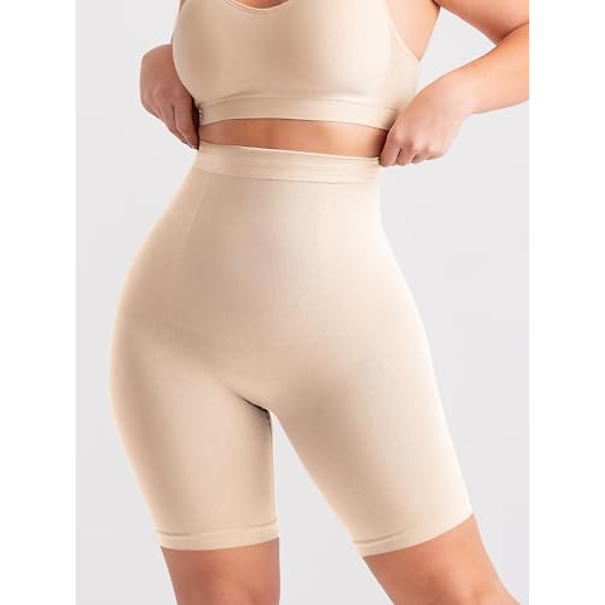 SHAPERMINT Shapewear for women - High-Waisted Shapewear Tummy Control Shorts, Faja body shaper, underwear for women