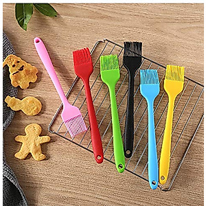 8.4 Inches Basting Brushes Heat Resistant Pastry Brushes for Grill Barbeque & Kitchen Baking Set Oil Brushes Soft Bristles (3 Pcs)