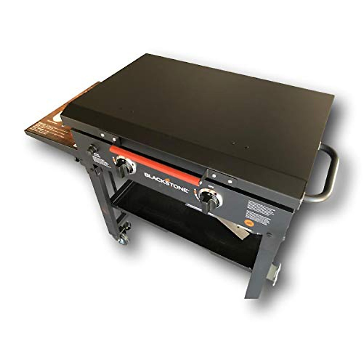 UTV GIANT Griddle Lid Cover fits 28in Blackstone Griddle, Powder Coated Black Aluminum Lid Storage Cover for 28 Inch Blackstone Griddle - Made in USA