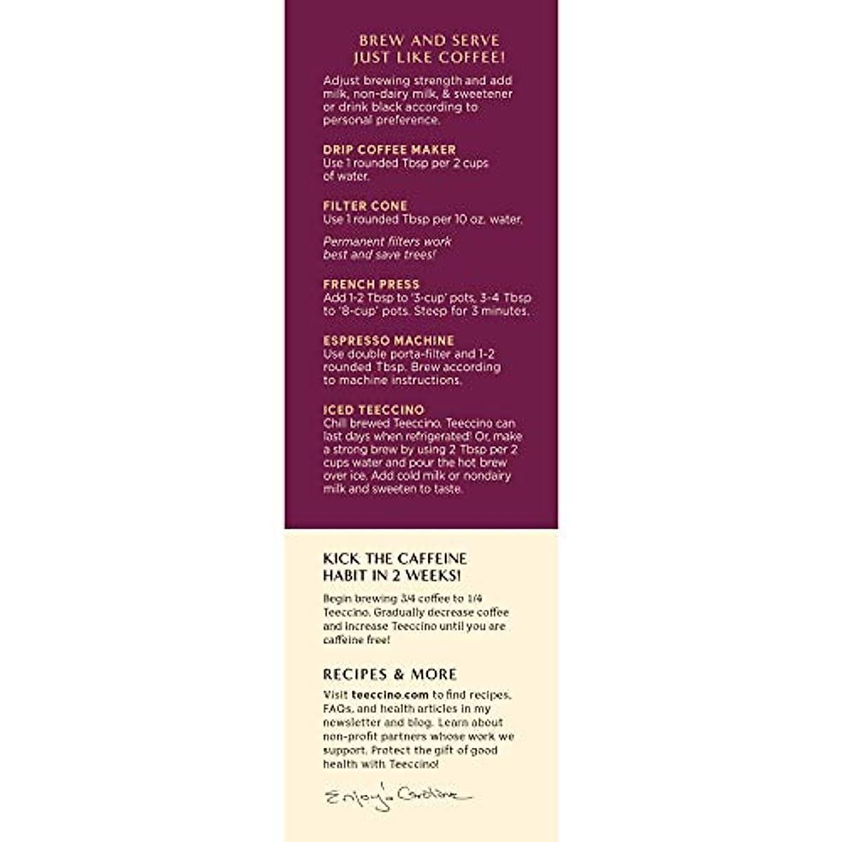 Teeccino Herbal Coffee Variety Pack - Hazelnut, Mocha and Java - Ground Herbal Coffee That’s Prebiotic, Caffeine-Free & Acid Free, Dark Roast, 11 Ounce (Pack of 3)