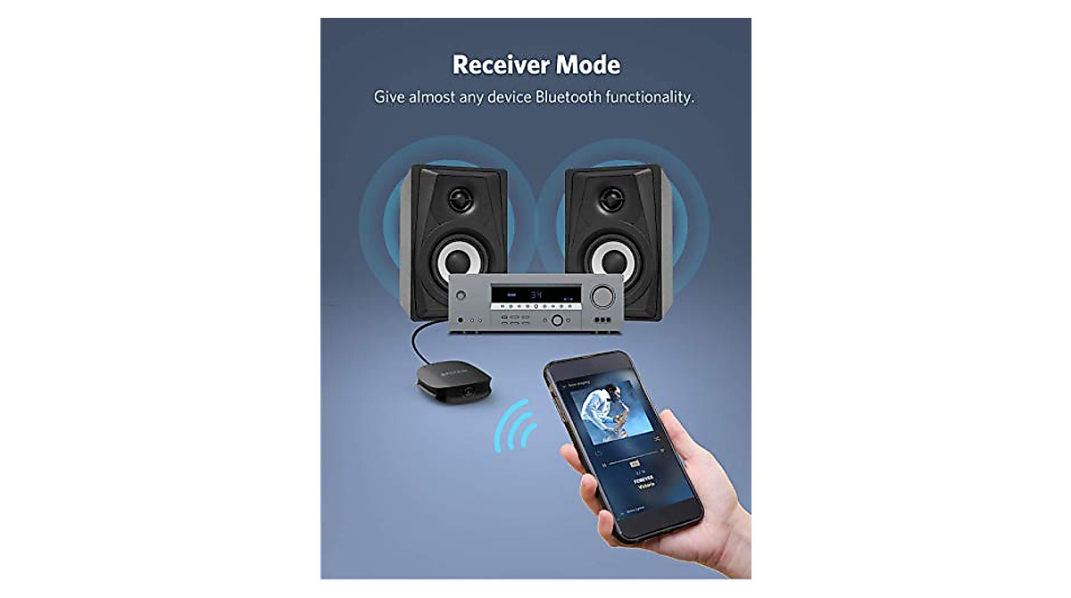 Anker Soundsync A3341 Bluetooth Transmitter & Receiver - HD & Low-Latency
