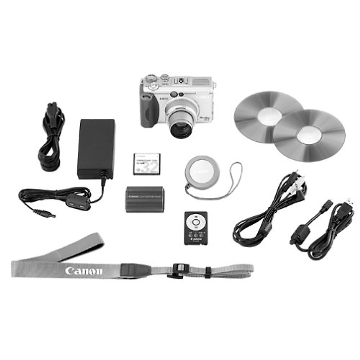 Canon PowerShot G3 4MP Digital Camera w/ 4x Optical Zoom