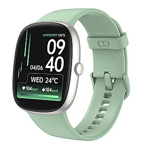 anyloop Fitness Tracker Watch with 24/7 Heart Rate Blood Oxygen Monitor, 1.69" Large Screen Activity Tracker with Pedometer, Sleep Monitor, Calories & Step Counter, Sports Smart Watch for Women Men
