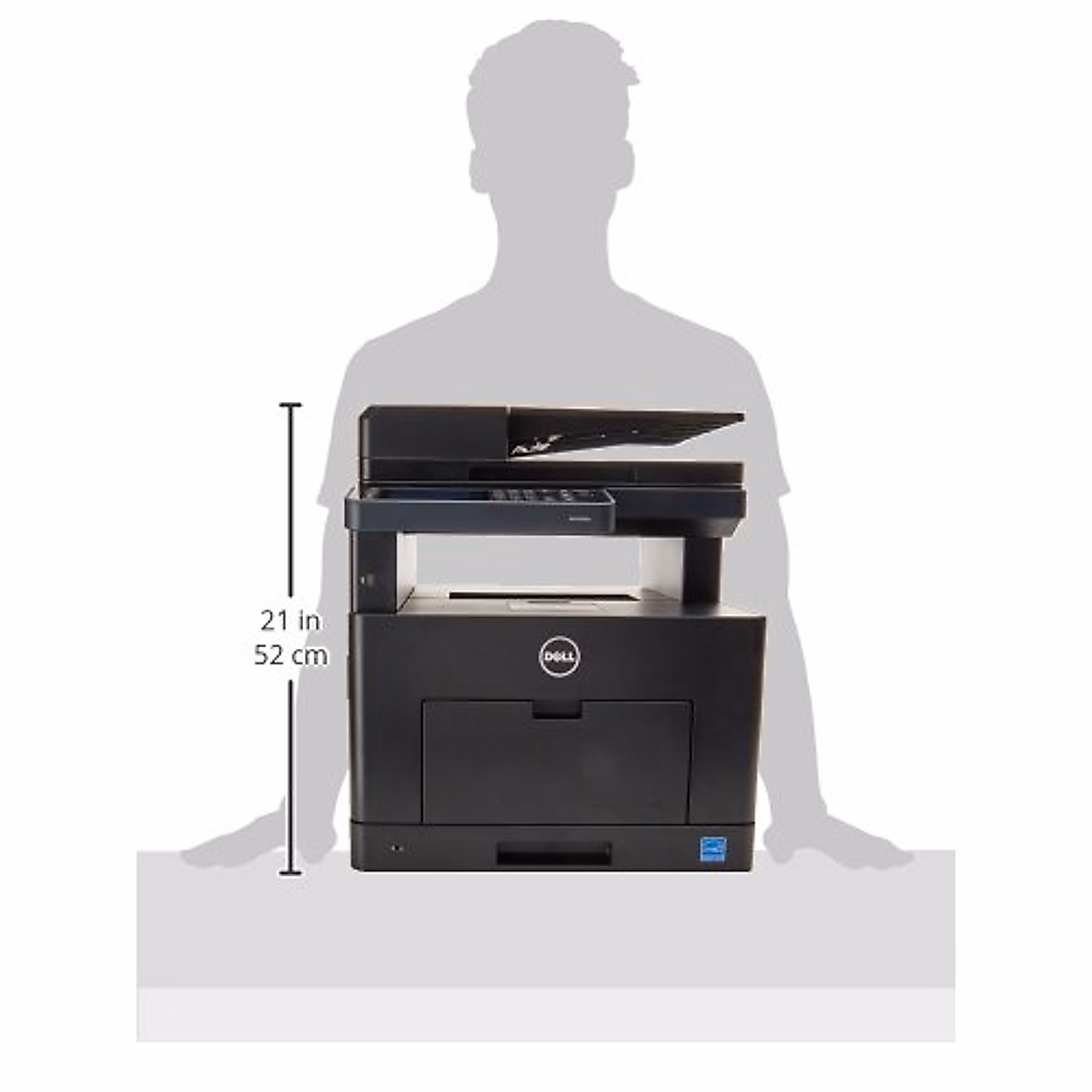 Dell H815dw 1200x1200dpi 40ppm Mono Multifunction Laser Printer, with Dell 1-Year Warranty [PN: H815dw]