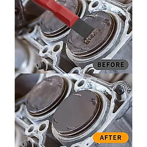 Gighipop Super Carbide Gasket Scrapper Tool, 1-1/4 Inch and 5/8 Inch-Carbide Scraper for Metal, Carbide Scraper Set(2 Pack)