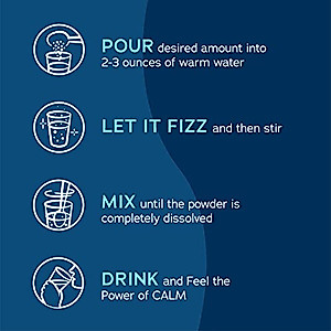 Natural Vitality Calm Mind, Magnesium Citrate + L-Theanine Powder, Supports a Healthy Response to Stress, Gluten Free & Vegetarian, Honey Chamomile, 12 Oz