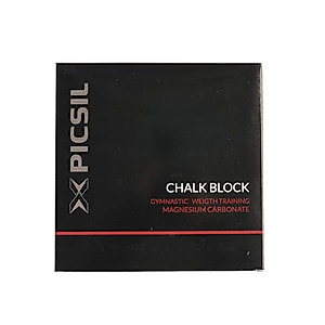 PICSIL Chalk Block - Magnesium in Block or Dust for Gymnastics, Climbing, Weightlifting, Dance Bar, Crosstraining. Make The Best Grip in All Your Activities (8 Blocks/57gr (456gr))