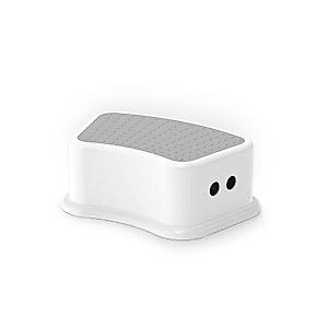 UNCLE WU Step Stool for Kids - Bathroom Safety Bottom as Potty Training Stool -Slip Resistant Surface 1 Step Stool for Toddler/Adult