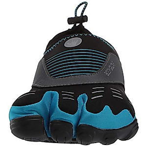 Body Glove womens Water Shoe, Black/Poolside Azure, 8 US