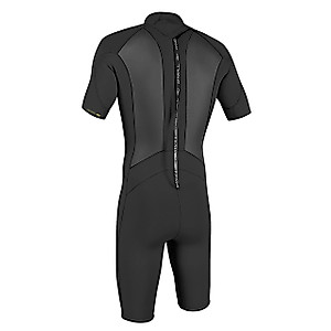 O'Neill Men's O'riginal 2mm Short Sleeve Spring Wetsuit, Black, X-Large