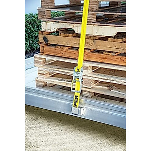 Keeper - 4" x 40’ Winch Strap With Flat Hook - 5,000 lbs. Working Load Limit And 15,000 lbs. Break Strength