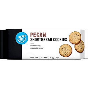 Amazon Brand - Happy Belly Pecan Shortbread, 11.3 ounce (Pack of 1)