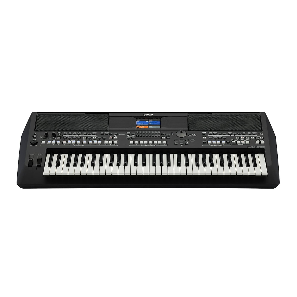 Yamaha PSRSX600 Arranger Workstation keyboard,Black