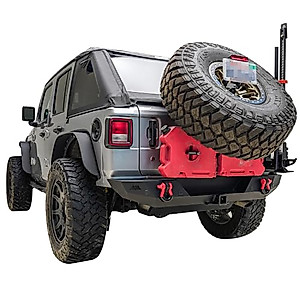 Body Width Rear Bumper and Tire Carrier