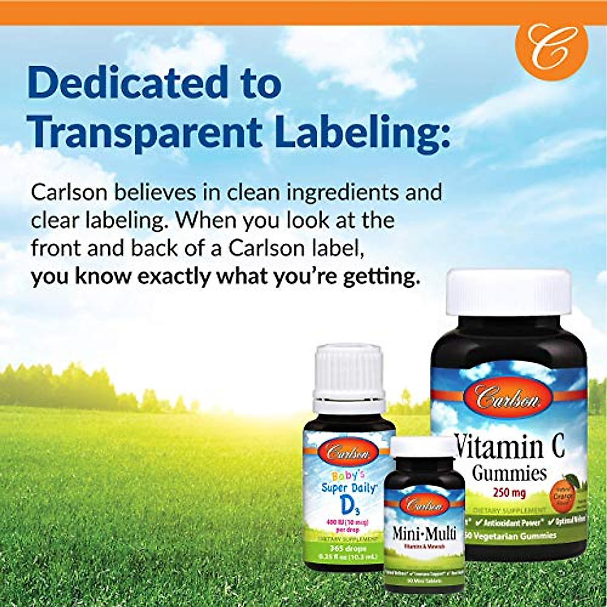 Carlson - ACES, Vitamins A, C, E + Selenium, Cellular Health & Immune Support, Antioxidant, 90 Softgels