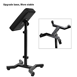 HUOXOU Tattoo Arm Rest, Tattoo Chair for client, Tattoo Armrest Stand, Four-corner base Stability Strongly, Adjustable Height, Thicken Soft Sponge Pad, Foldable Arm Rest Tattoo for Artist