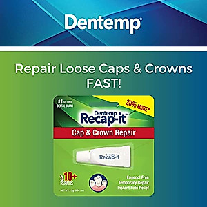 Recapit Cap And Crown Cement - 1 Grm, Pack of 6