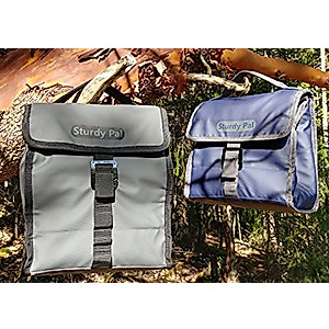 Sturdy Pal Temporarily unavailable - check back soon! Get your Insulated Foldable and Adjustable Size Heavy-Duty Leak Proof Lunch Bag for Men & Women with Utensil Zip Pouch