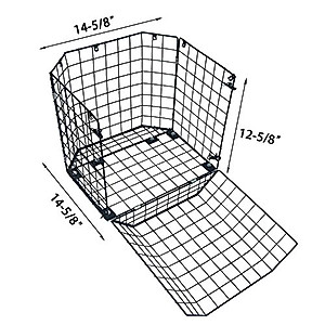 Highwild Varmint Cage Feeder Guard for 30/55 Gallon Barrel