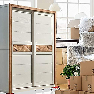 Furniture Mover & Lifter Kit, 3 Wheel Furniture Mover's Dolly, 6-Inch Steel Tri-Dolly with Caster, Easy Moving System for Bulky & Heavy Loads in Home, Shop or Garage, 5 Pack 660-lb Load Capacity