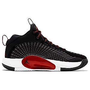 AIR JORDAN Jumpman 2021 Basketball Shoe Mens Gents Sneakers Black/Red/White UK 9 (44)