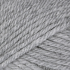 Patons Canadiana Yarn, Pale Grey Mix