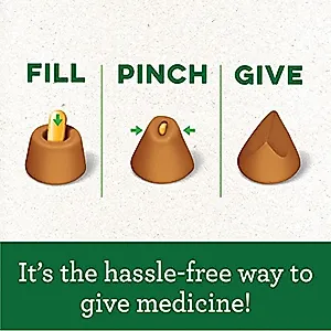 Greenies Pill Pockets Salmon Treats For Cat, 1.6 oz, Pack of 3