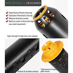 Replacement for Nature2 Duoclear 25 Mineral Cartridge W28000 for All Zodiac DuoClear Fusion Soft Vision Pro Above Ground Ingroud Pool Sanitizers, for up to 35,000 Gallons Pool, W26000, 50001800