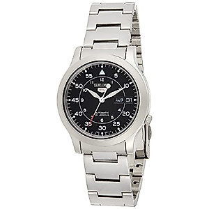 Seiko Men's SNK809K Automatic Stainless Steel Watch