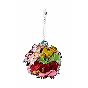 Sweet Feet and Beak Platinum Tweeter Toys Large Disco Ball
