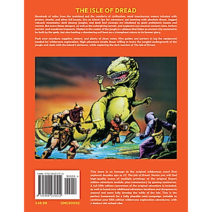 Goodman Games Original Adventures Reincarnated #2 - The Isle of Dread RPG for Adults, Family and Kids 13 Years Old and Up (5E Adventure, Hardback RPG)