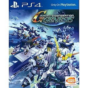 SD Gundam G Generation Genesis (English Subs) for PlayStation 4 [PS4]
